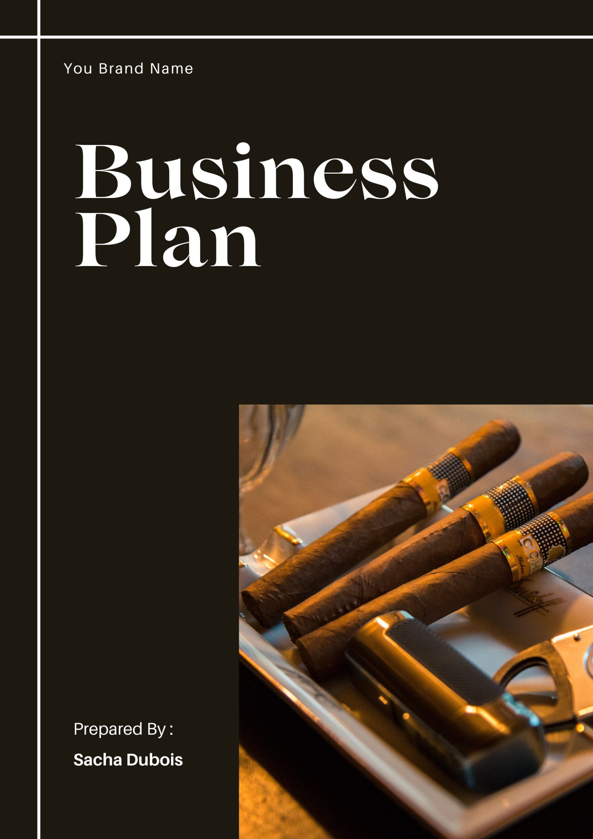 Cigar Lounge Business Plan [2023- Download Free PDF]